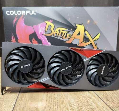 Видеокарта colorful geforce battle-AX RTX3050 8Гб