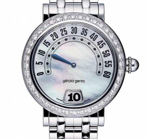 Швейцарские часы Gerald Genta Jumping Hour Diamond