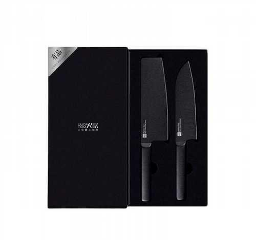 Набор ножей Huo Hou Black Heat Knife Set (2шт)