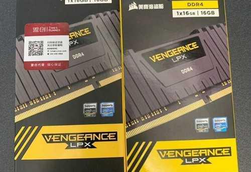 Озу DDR4 vengeance LPX 2x16 3200мГц cl16