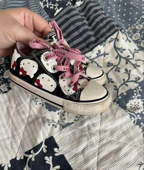 Кеды converse hello kitty
