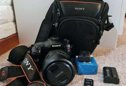 Зеркальный фотоаппарат sony a65 и Sony a390