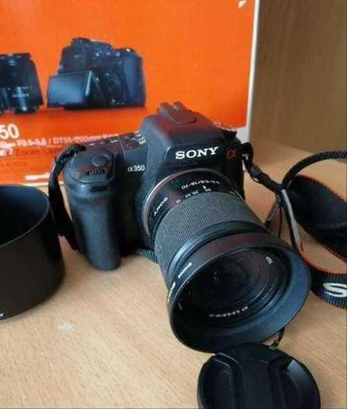 Цифровой фотоаппарат sony alpha 350