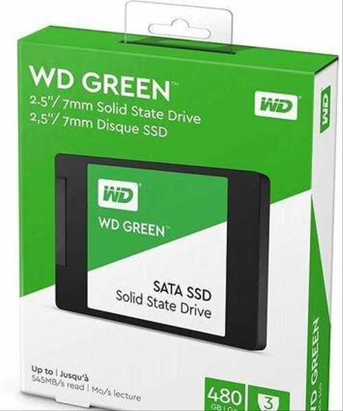 WD Green 480GB Internal PC SSD - SATA III 6 Gb/s