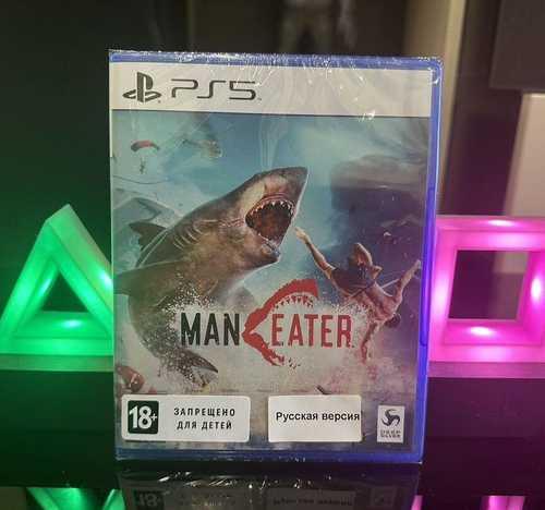 Игра ps5 Maneater новый