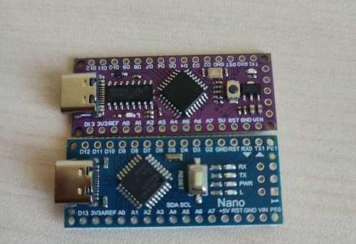 Arduino Nano (клон) LGT8F328 Arduino type C