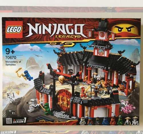 Lego Ninjago 70670 Монастырь кружитсу новый