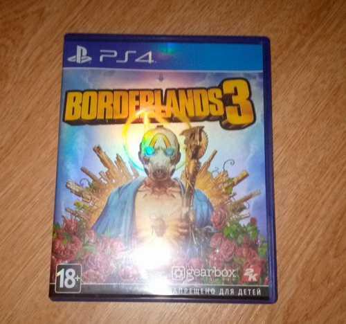 Borderlands 3 диск ps4