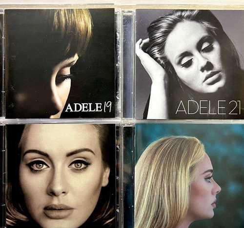 Музыкальные cd диски Adele все альбомы