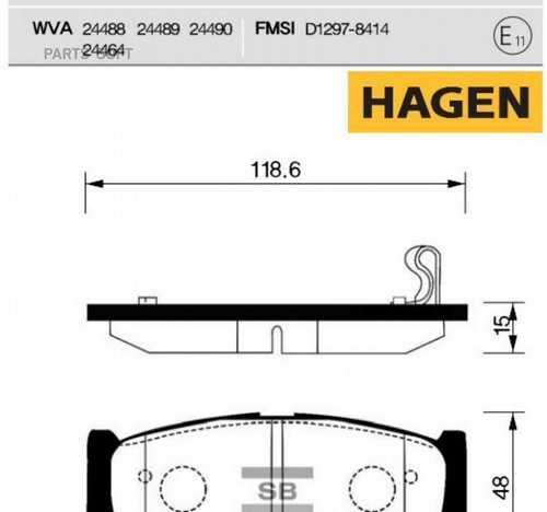 Sangsin brake GP1178 Колодки задние hyundai santa FE II GP1178