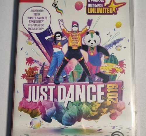 Just dance 2019 nintendo switch Картридж