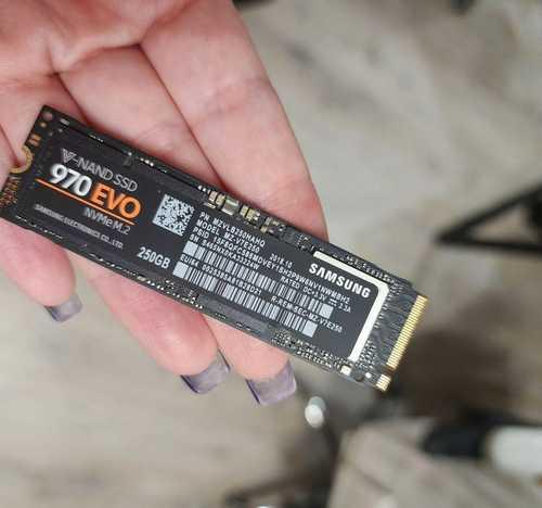 Samsung 970 evo ssd 250gb