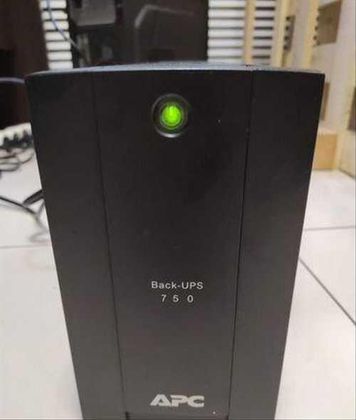 Резервный ибп APC Back-UPS BC750-RS