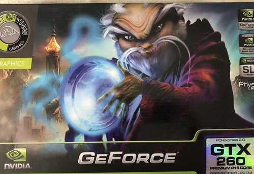 Видеокарта nvidia GeForce GTX 260 896Mb