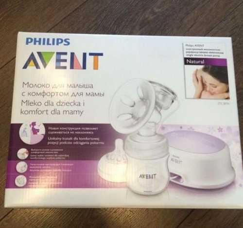 Молокоотсос Philips avent электрический