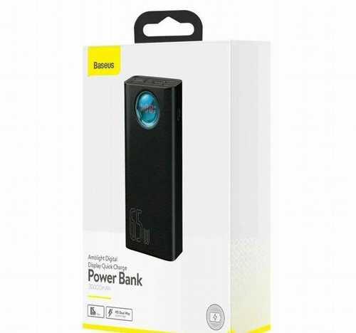 Повербанк (Power Bank) Baseus 30000mAh 65W черный