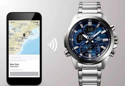 Часы Casio Edifice bluetooth ECB-30D-2A мужские