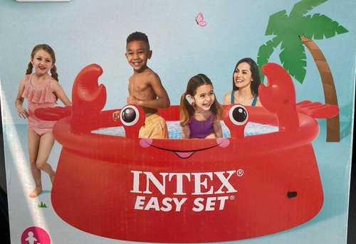 Надувной бассейн intex