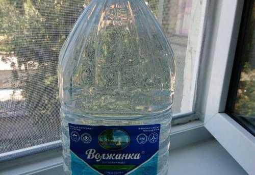 Бутылка 5л, много, чистые из-под воды, пэт тара