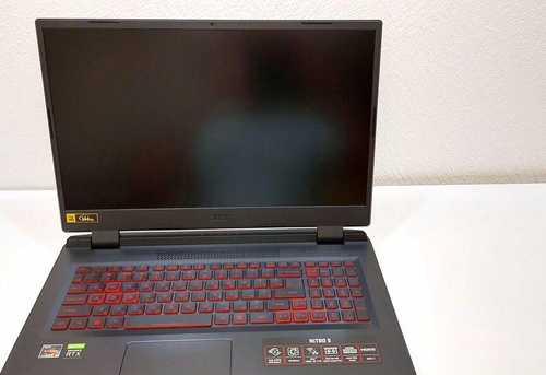 На гарантии 17,3" Ноутбук Acer Nitro 5 AN517-42