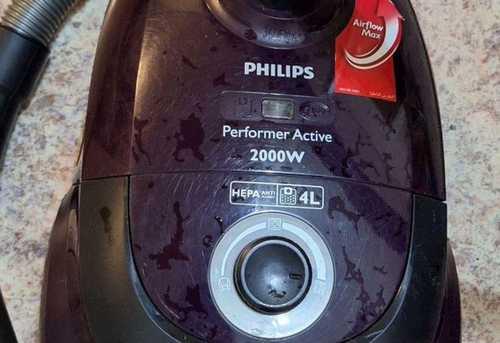 Пылесос с пылесборником Philips Active FC8651
