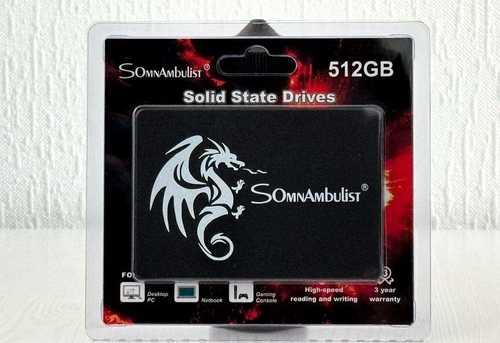 Новые SSD 512gb Somnambulist
