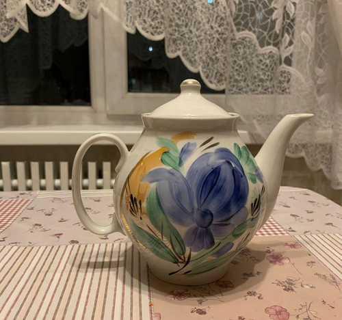 Заварочный чайник фарфоровый