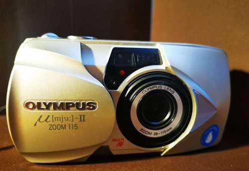 Пленочный фотоаппарат olympus mju ii