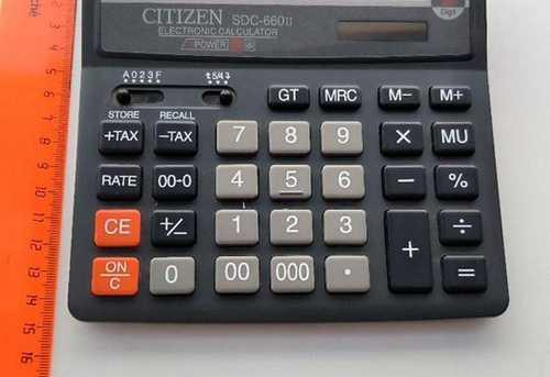 Калькулятор citizen SDC-660 ii