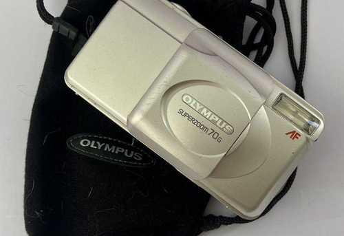 Пленочный фотоаппарат Olympus superzoom 70g