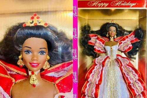 Barbie 1997 Happy Holidays афро-американка