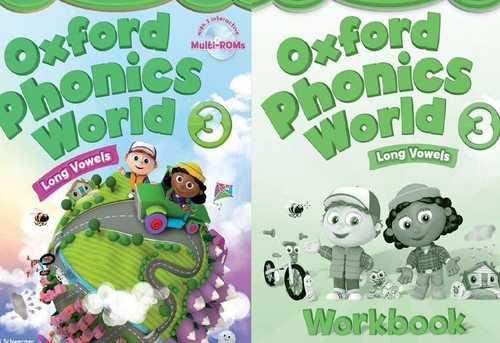 Oxford Phonics World 3 Classboоk+Wоrkbook комплект