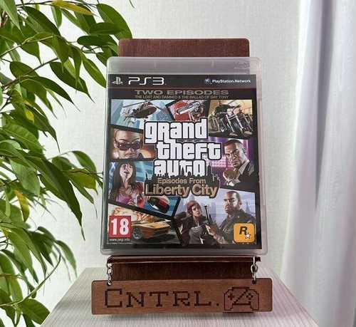 GTA Episodes From Liberty City PS3 Диск