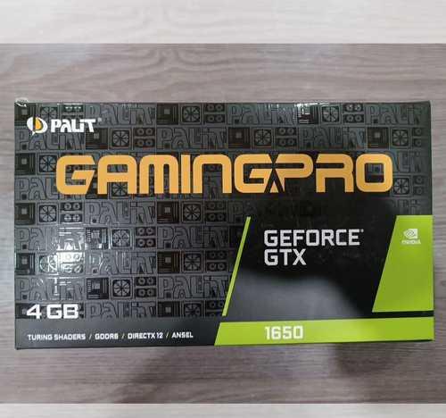 Palit GTX 1650 Gaming Pro 4Gb гарантия скупка