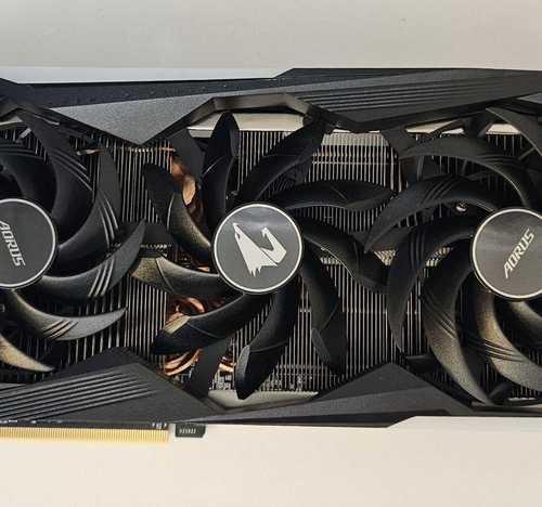 Aorus RTX 3070 Ti, 8Gb, топовое исполнение