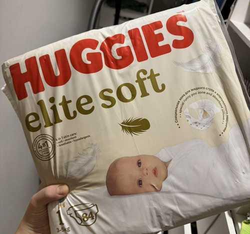 Памперсы подгузники Huggies Elite Soft