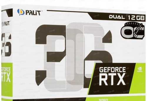 Видеокарта Palit GeForce RTX 3060 Dual OC 12 Gb