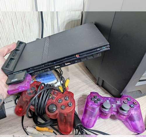 Sony PlayStation 2 Slim не прошитая, PS2