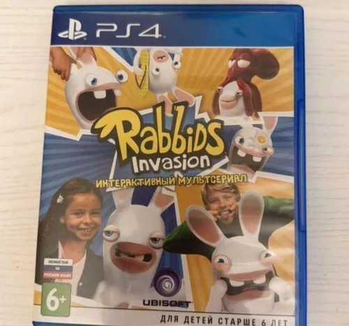 Игра PS4 Rabbids Invasion