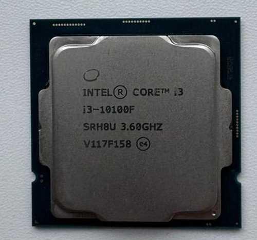 Процессор intel core i3 10100f