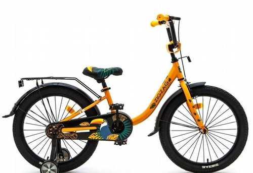 Детский велосипед zigzag 20" Zoo оранжевый (2024)