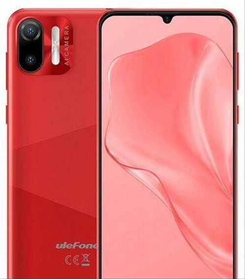 Смартфон Ulefone Note 12P 4/64 Гб Красный