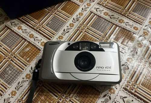 Плёночный фотоаппарат Samsung fino 40S