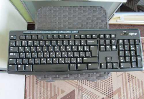Клавиатура беспроводная Logitech K270;б/у;отличное