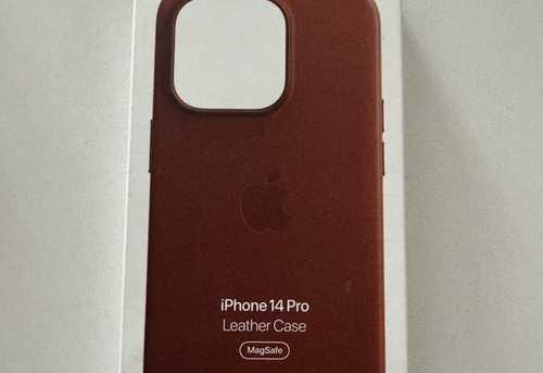 iPhone 14 pro Apple leather case оригинал