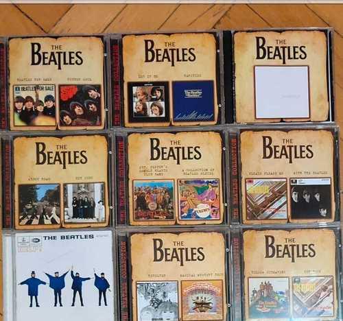 The Beatles 10CD (16 альбомов) Лицензия CD Максиму