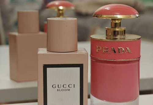 Духи Gucci bloom + в подарок prada candy