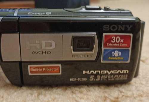 Видеокамера sony handycam HDR-PJ200