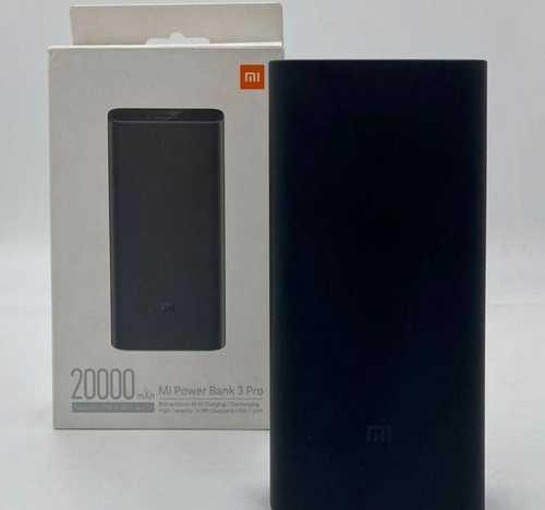 Внешний аккумулятор Mi Power Bank Pro 3 20000mAh Ч