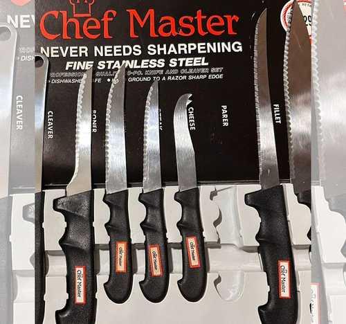 Ножи chef master новые
